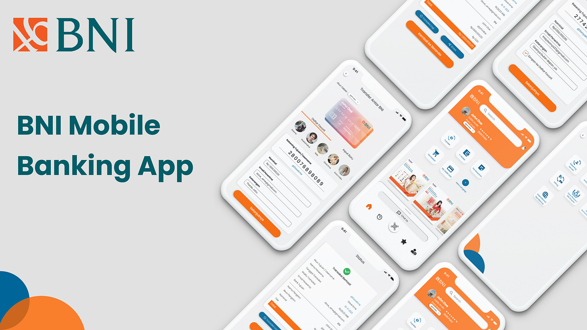 UI/UX Case Study: Redesign BNI Mobile Banking App | by Raysena A ...