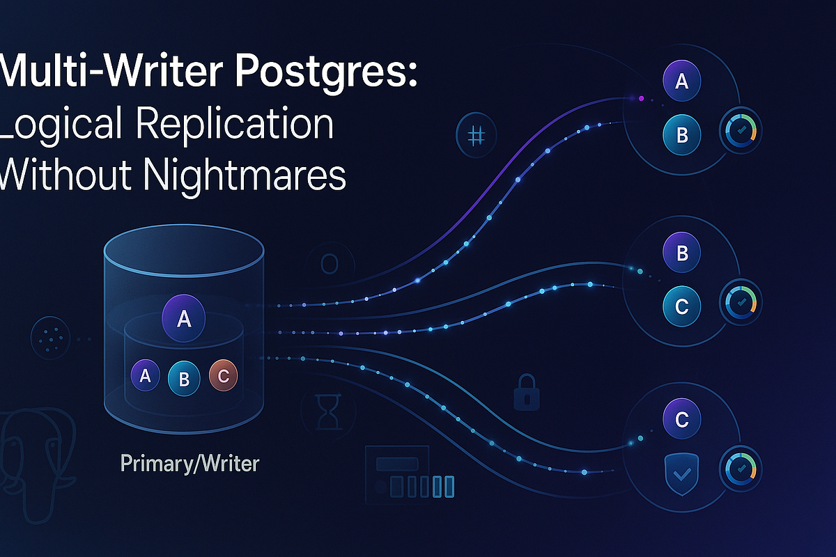 Multi-Writer Postgres Without Nightmares | by Hash Block | Sep, 2025 | Medium