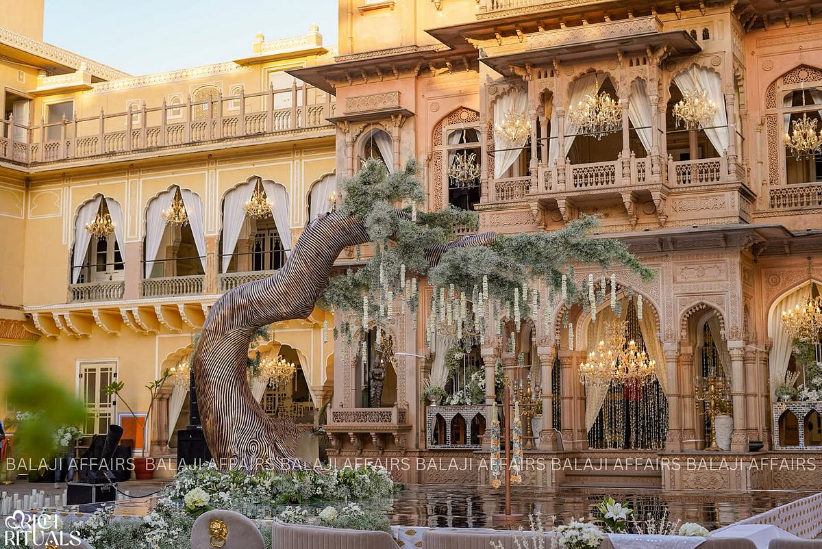 Royal Palace Vibes with a Whimsical Twist | by Rich ritual weddings ...