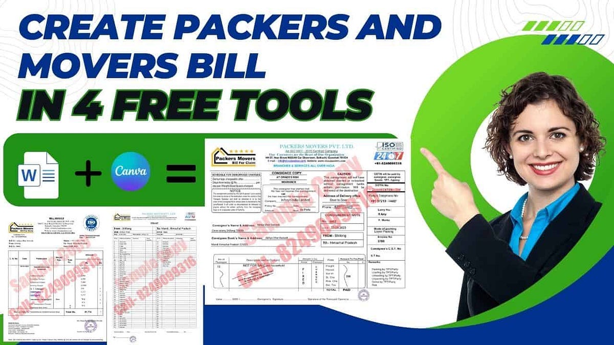 Four ways to generate packers and movers bills online for free. | by ...