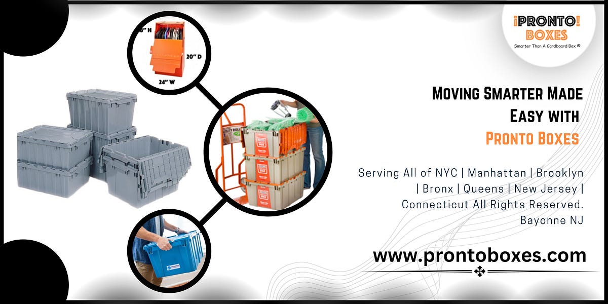 Affordable Boxes for Moving in NYC — Pronto Boxes - Pronto Boxes - Medium