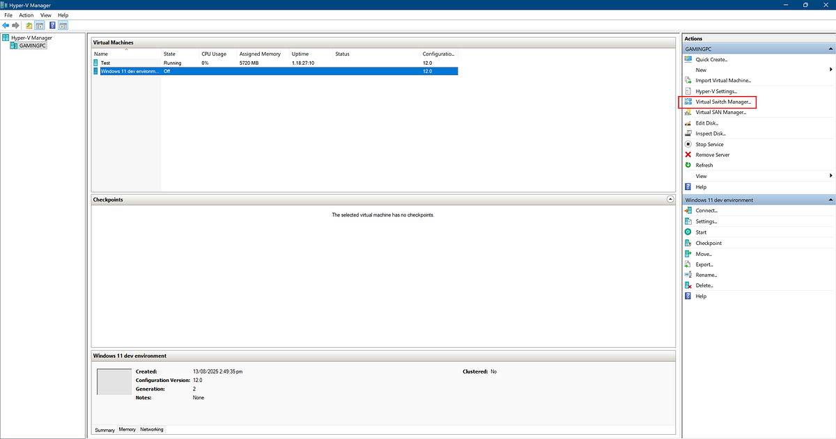 Connect to Hyper-V with Remote Desktop | by Samuel Davis | Medium
