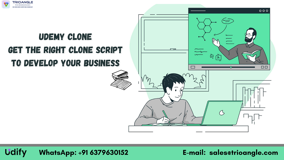 Udemy Clone: Get the Right Clone Script To develop Your business - Gomezbilli - Medium