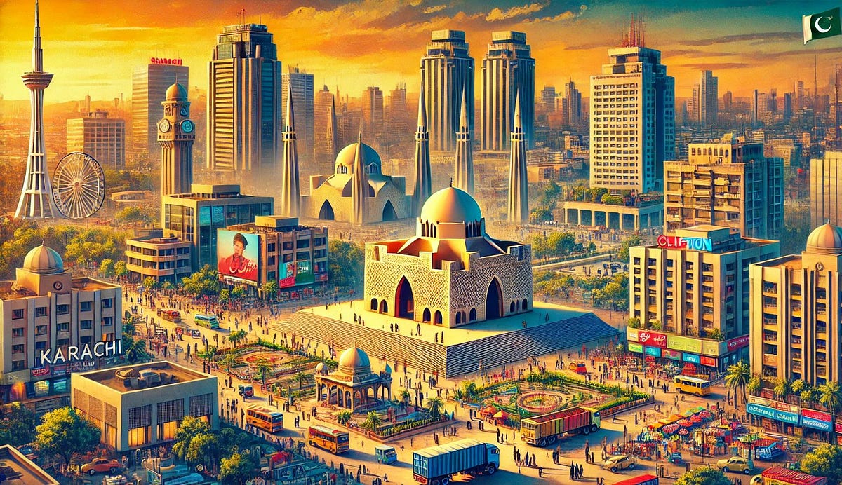 The city of Karachi. Karachi: City of Lights | by Zakir Ali | Dec, 2024 ...