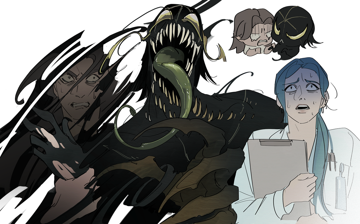 [Tower. Venom AU] eng. This AU came together pretty quickly… | by ...