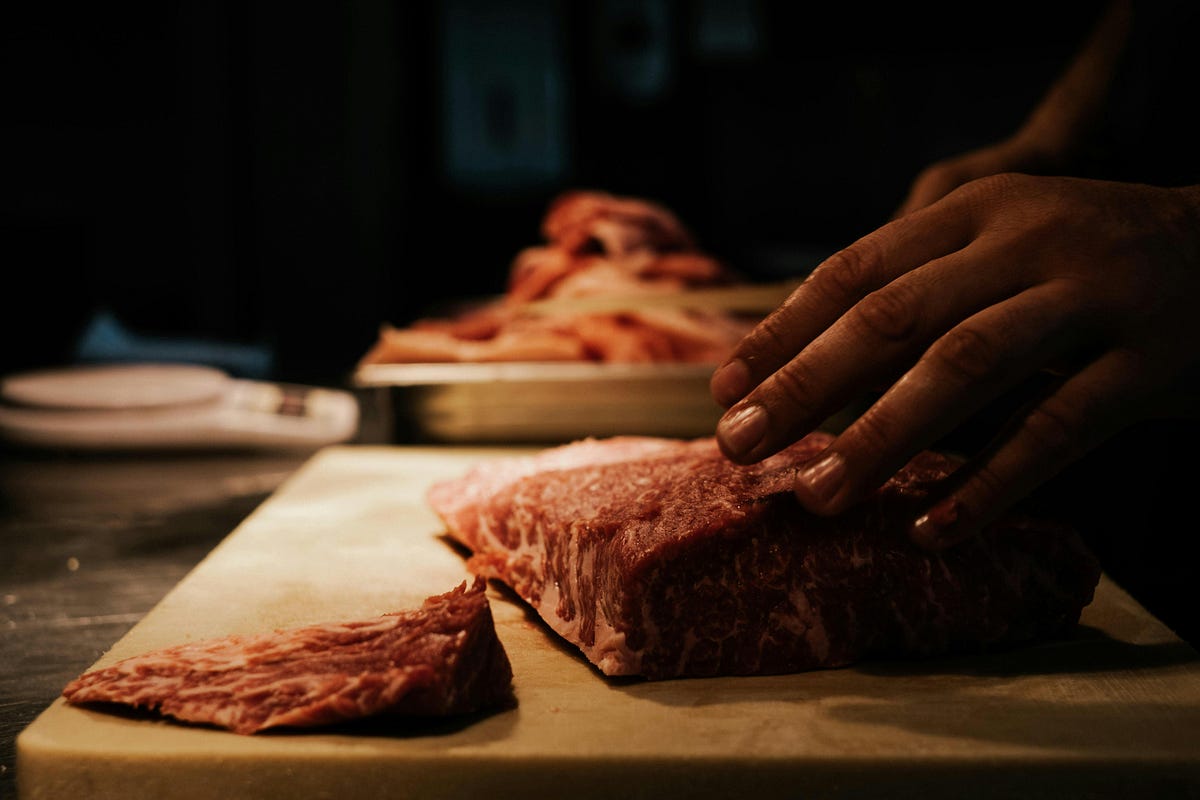 The Butcher’s Table. From animal to meat | by Martin Vidal | Entropies ...