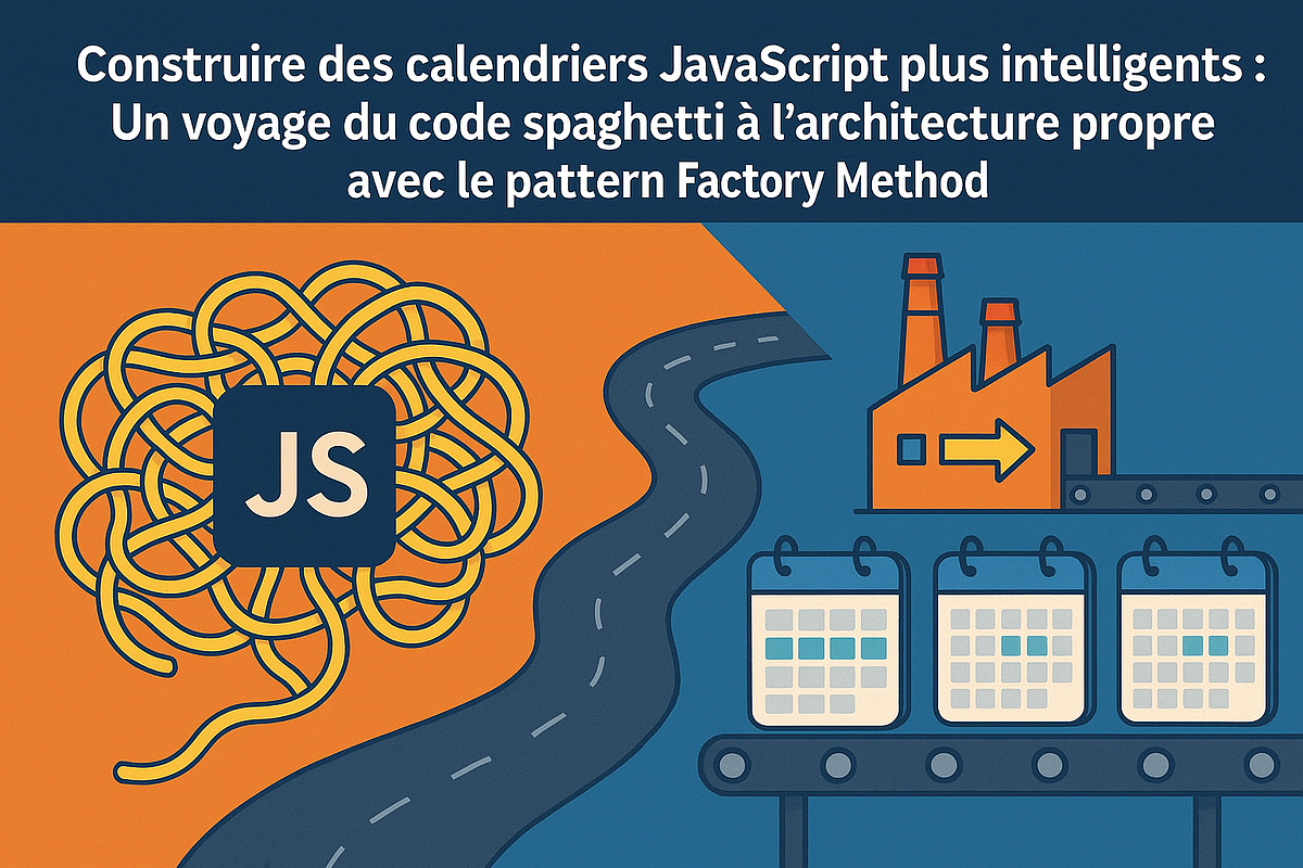 Créer des applications JavaScript flexibles avec le pattern Factory method | by Kossonou Kouamé ...