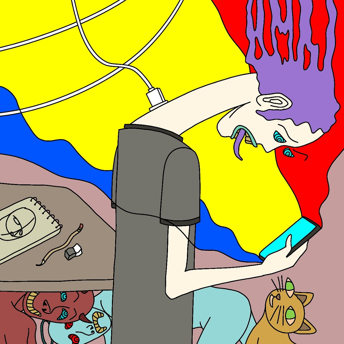 [The Pen That Wandered Off]. I'm an artist who’s making up for lost ...
