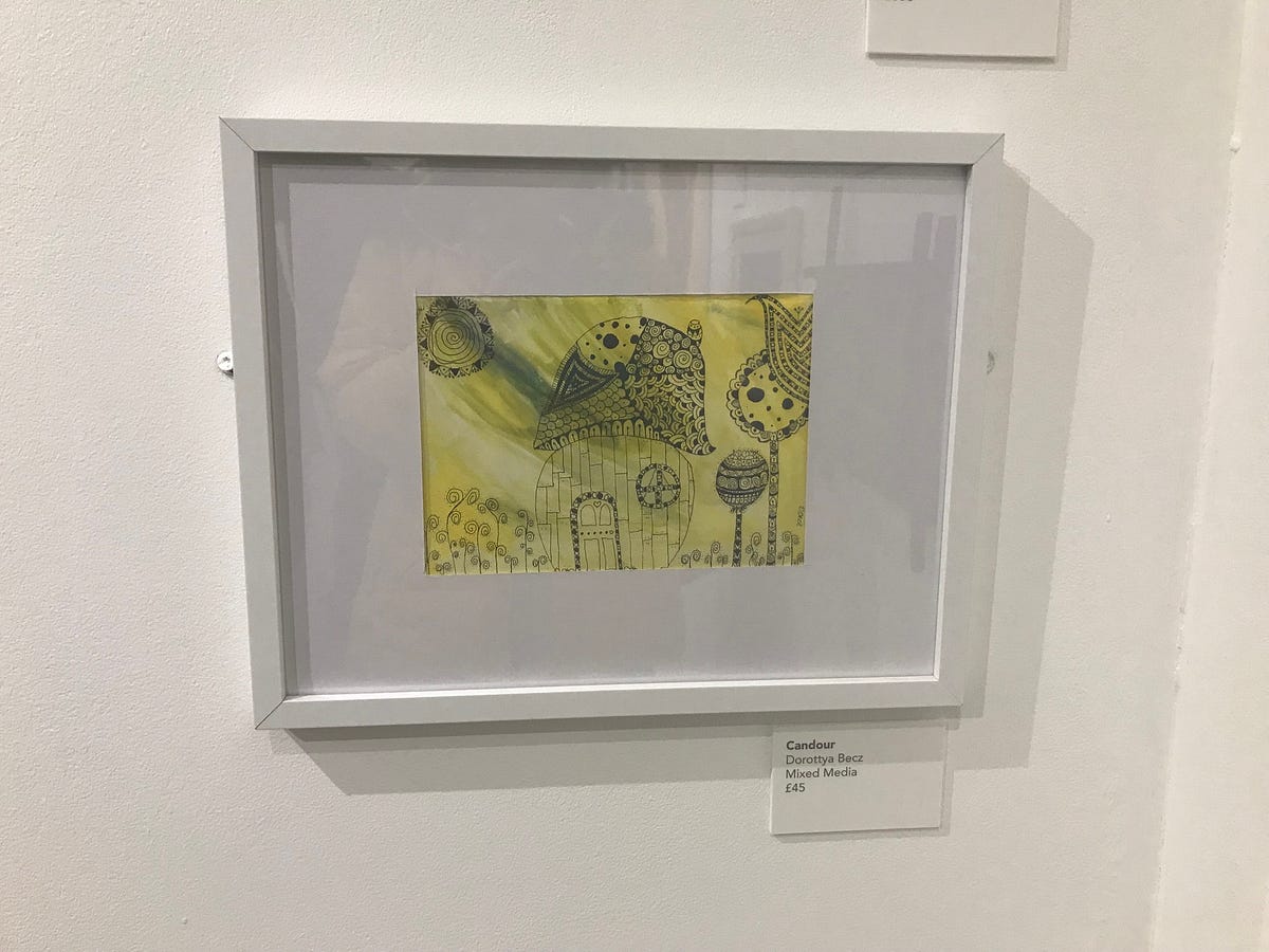 My Only Artwork That Has Been Exhibited - The Daily Cuppa - Medium