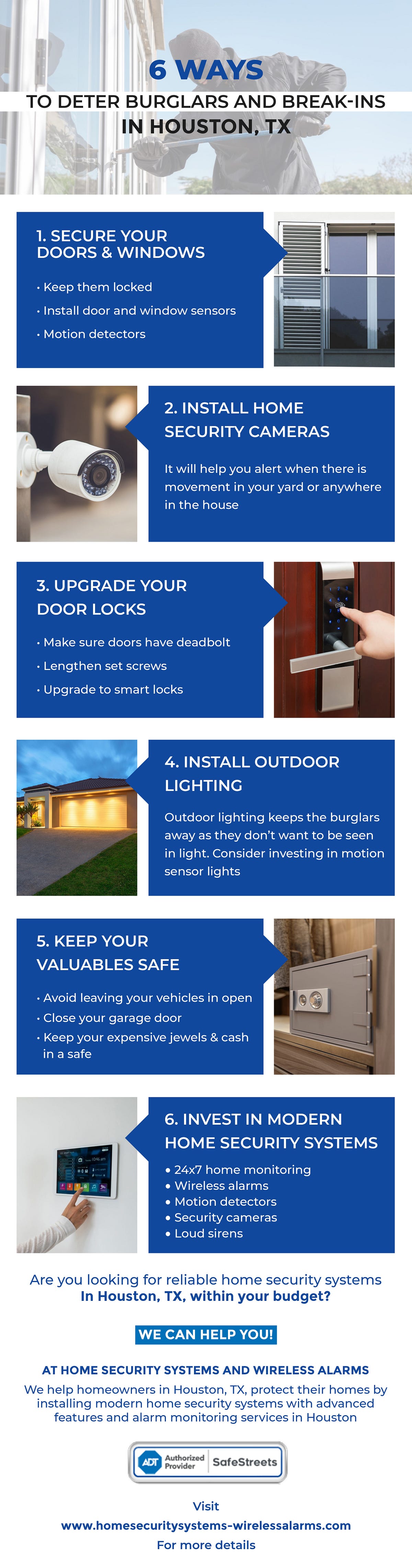 How To Prevent Burglars And Break-Ins In Houston, TX - Home Security ...
