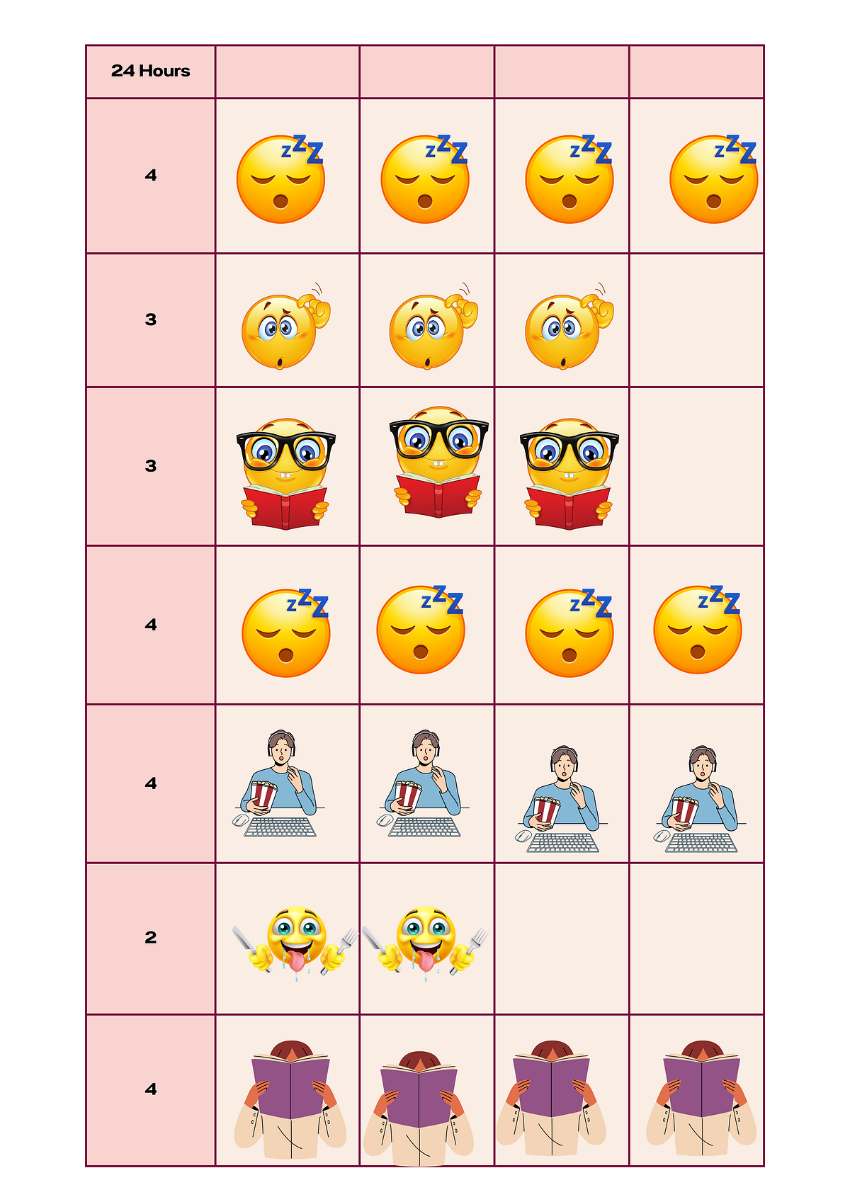 My Digital Time Grid - Basitsajjad - Medium