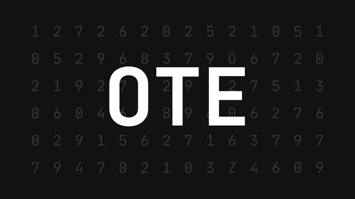 Oblivious Transfer Extension (OTE) | by jun | zkPass | Medium