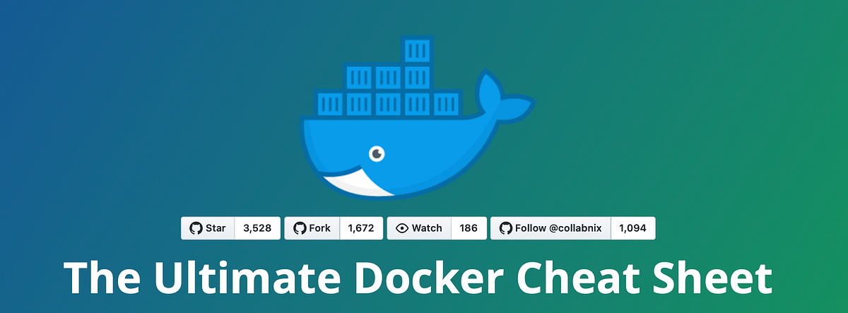 The Best Docker Cheat Sheet. Welcome back! Docker is an awesome tool ...