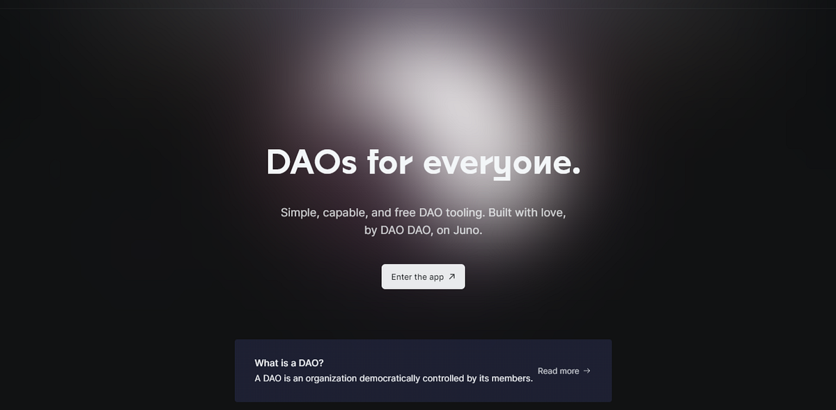 How to Set a Dao using DaoDao. Dao | by Blockchain Satellite | Medium