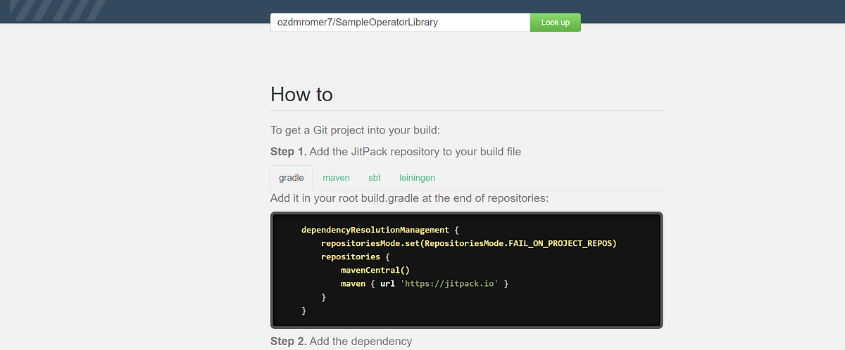 Creating Android Library with Jitpack.io | by Ömer Bartu Özdemir | Medium