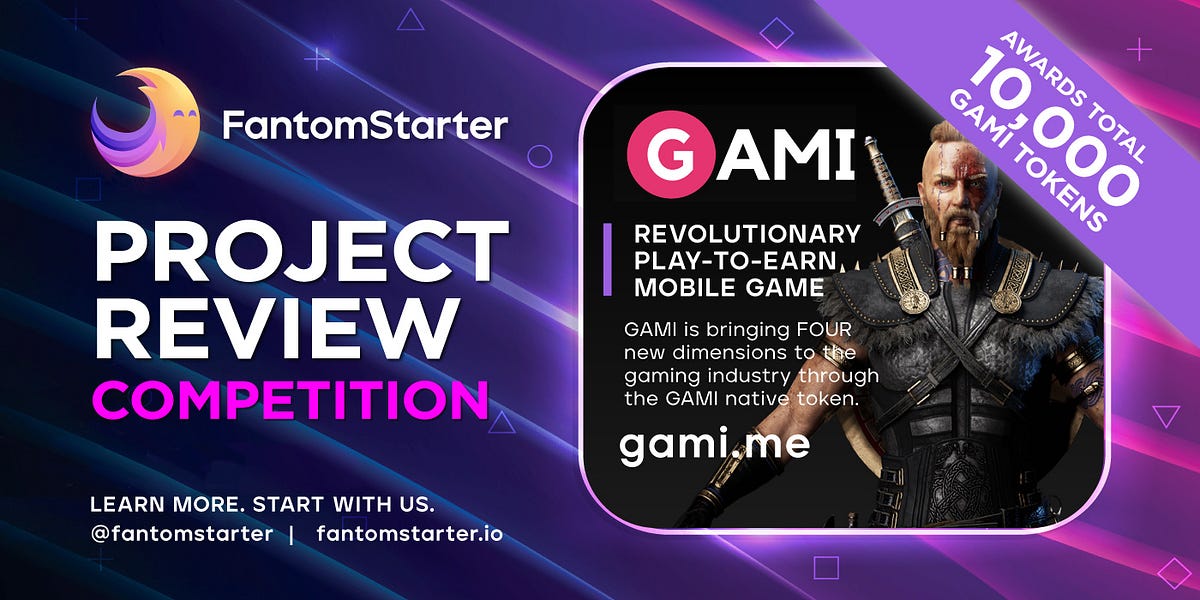 GAMI — Project Review Competition | by FutureStarter | Medium