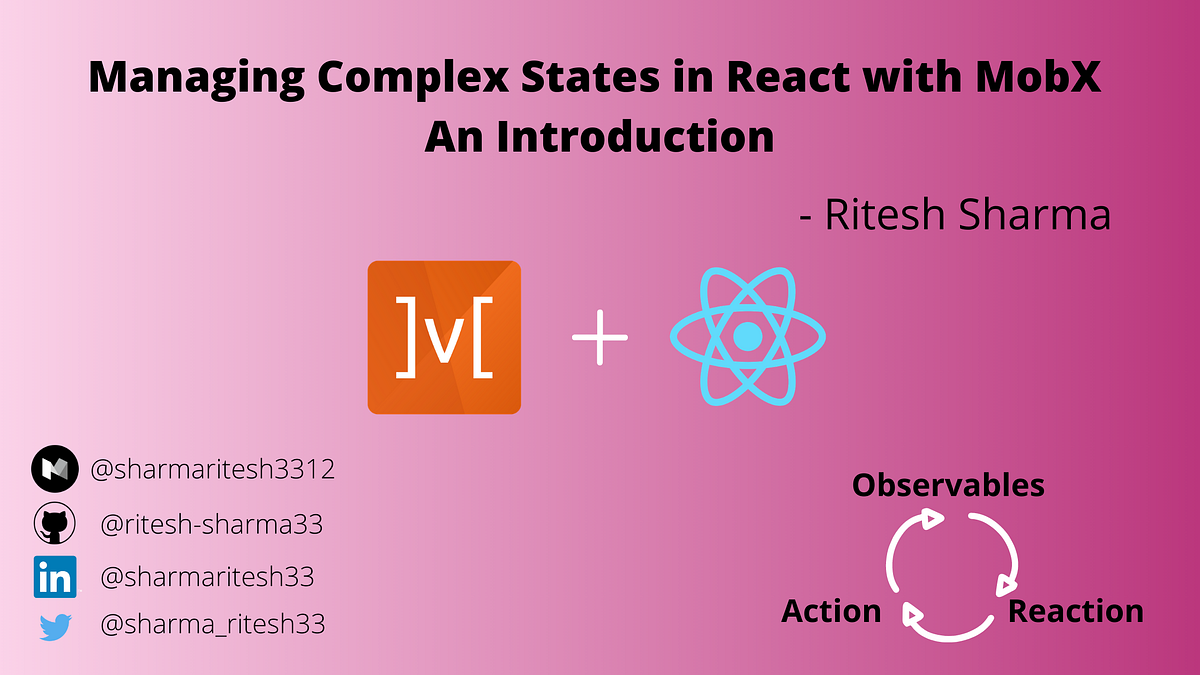 Managing Complex States in React with MobX — An Introduction | by ...