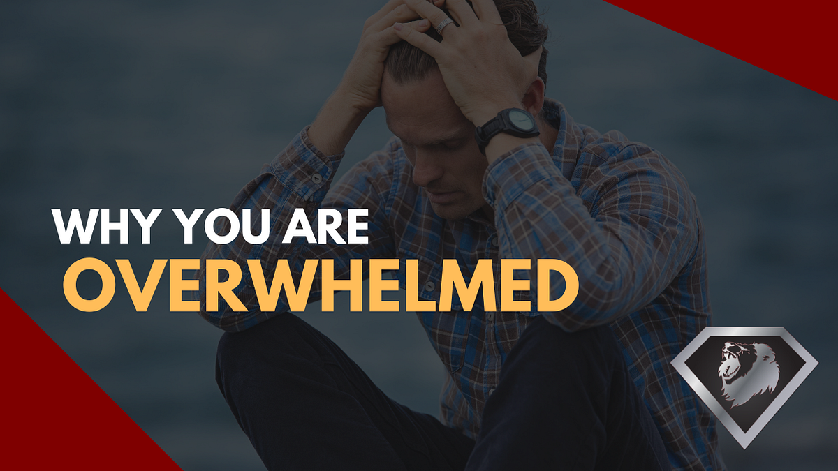 Why You Are Overwhelmed. Learn to build productive days and… | by Jake ...