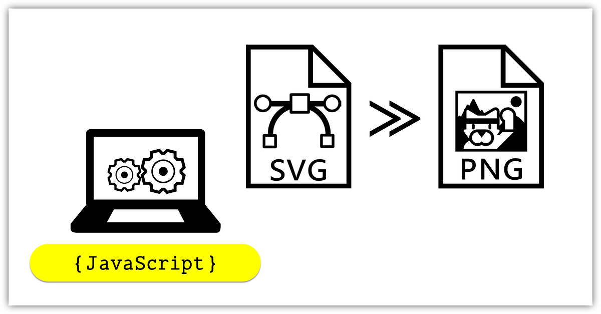 3 Steps to Convert SVGs to Image File Formats (.PNG) in JavaScript | by ...