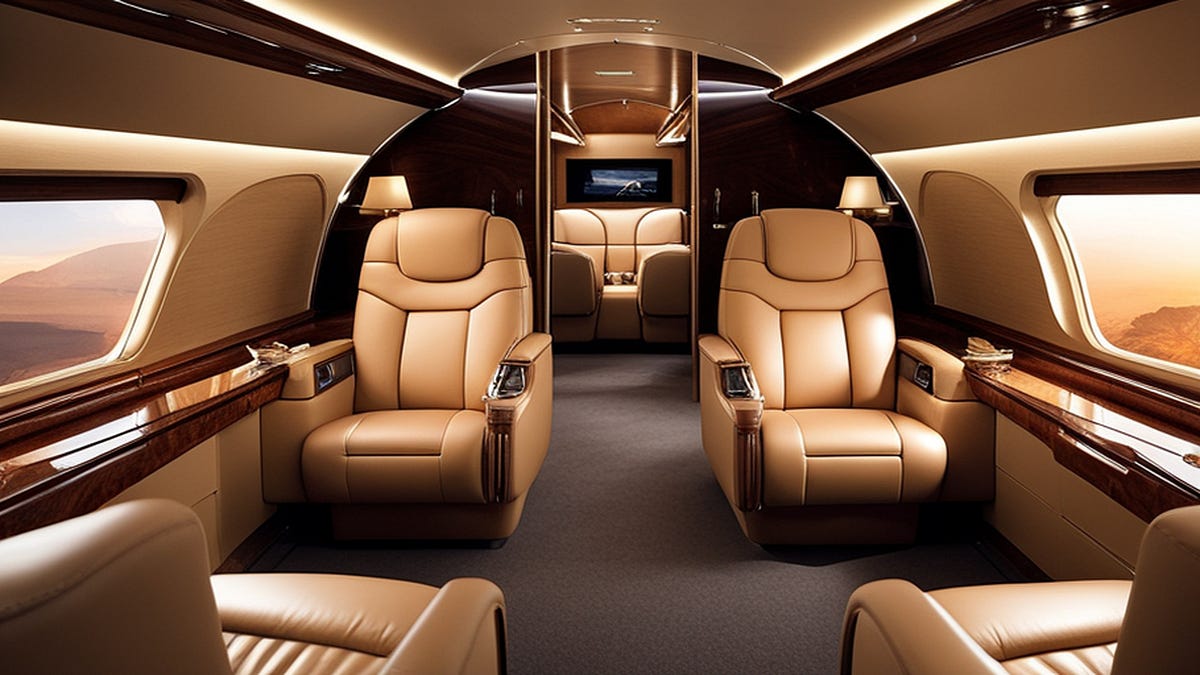 Inside the Exquisite World of One of the Largest Private Jets | by ...