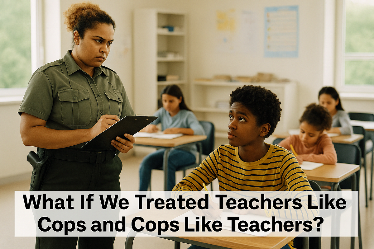 What If We Treated Teachers Like Police Officers and Police Officers ...