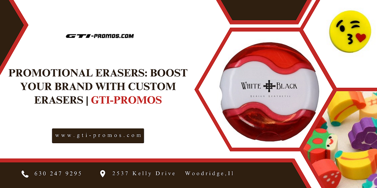 Promotional Erasers: Boost Your Brand with Custom Erasers | GTI-Promos ...