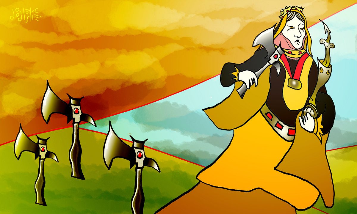 The Empress of Yellow. A poem that got lost in the mirror | by ...