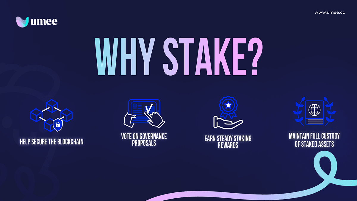 Staking Nedir?. Umee gibi Proof of Stake blok… | by gooseham | Medium