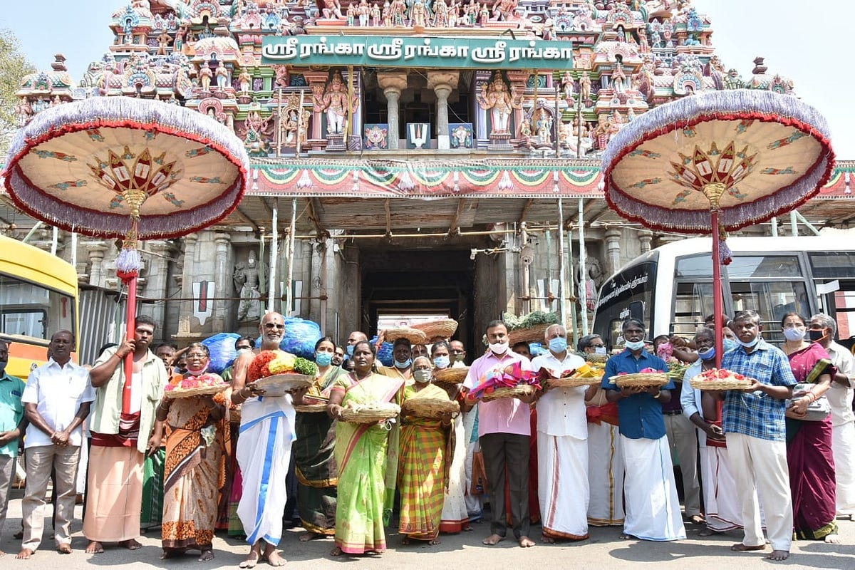 Where Can You Find the Beautiful Images of Srirangam Temple? | by Rohan ...
