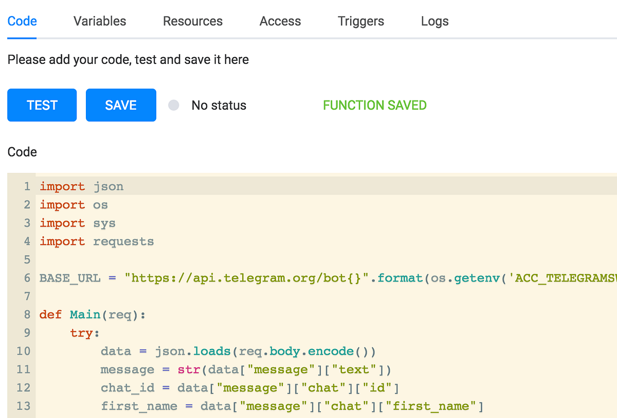How to build and deploy serverless Telegram bot in 5 minutes | by ...