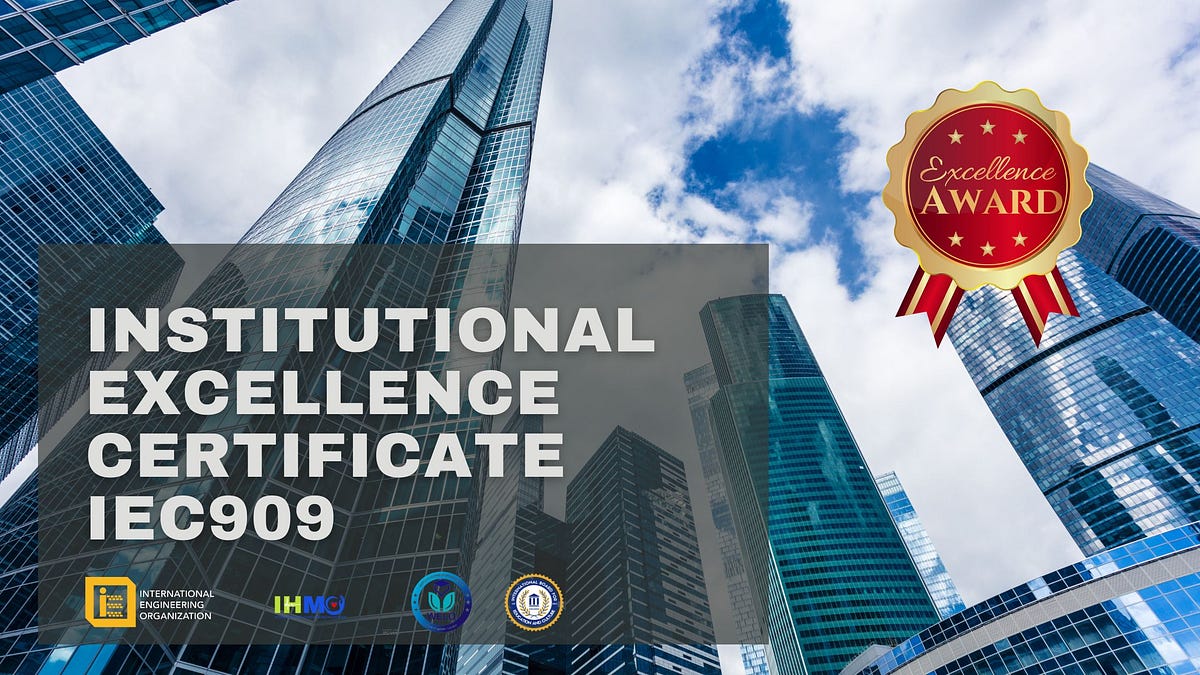 Institutional Excellence Certificate IEC909 | by BBC NEWS | Jul, 2024 ...