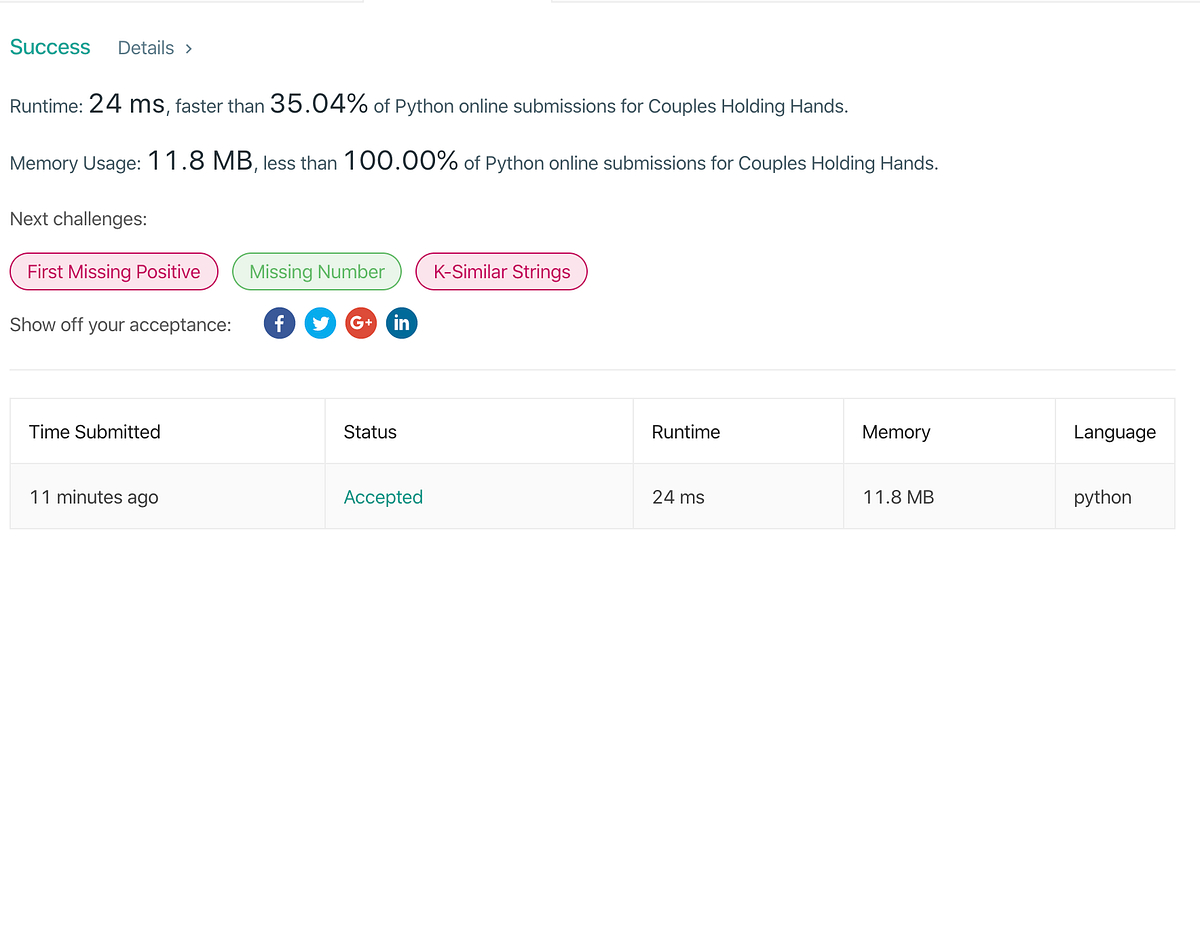 LeetCode 765. Couples Holding Hands | by Osho Bajpai | Medium