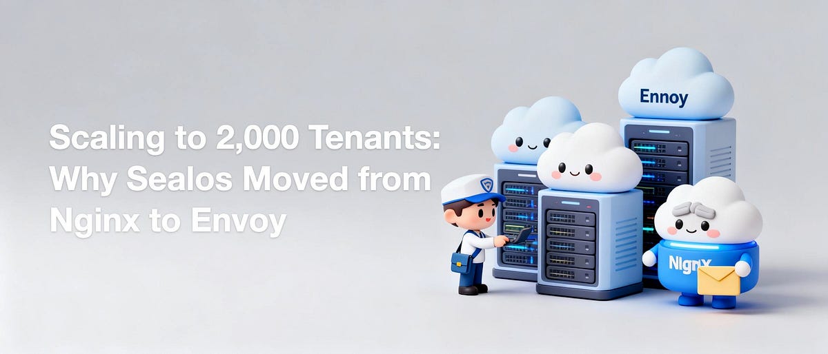 Scaling to 2,000 Tenants: Why Sealos Moved from Nginx to Envoy | by Carson Yang | Medium