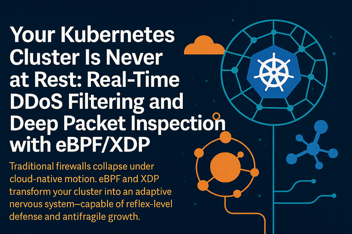 Kubernetes isn’t at rest. Learn how eBPF and XDP turn chaos into ...