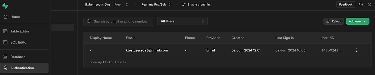 Authenticate Realtime Pub/Sub WebSocket clients with Supabase | by Rolando Santamaría Masó | Medium