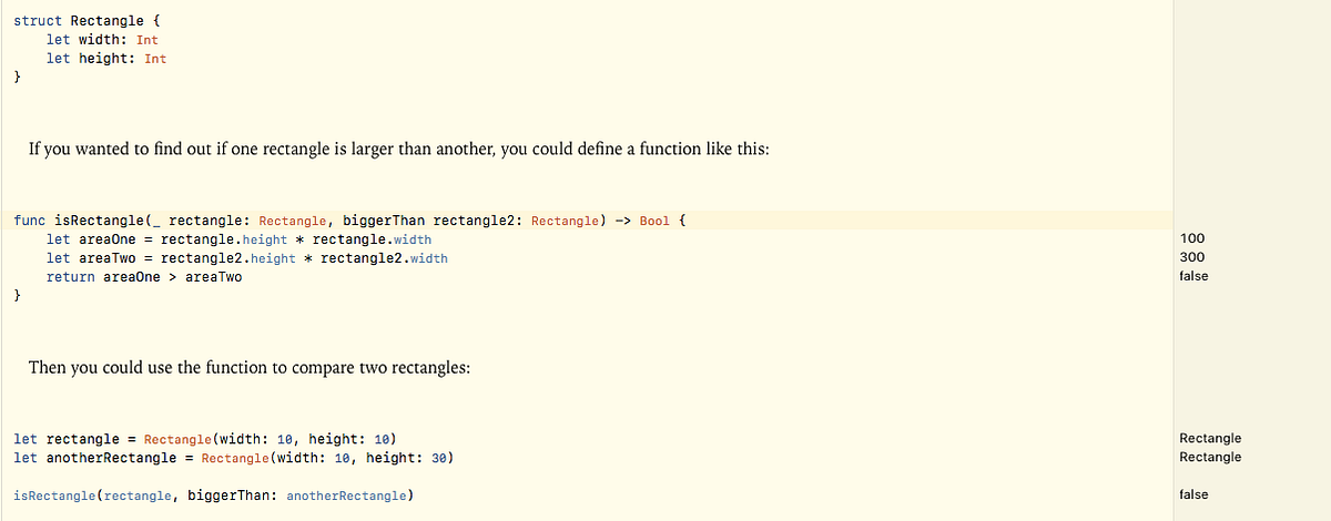 Intro to APP Development with Swift-struct | by Yi Cheng Chiang | Medium