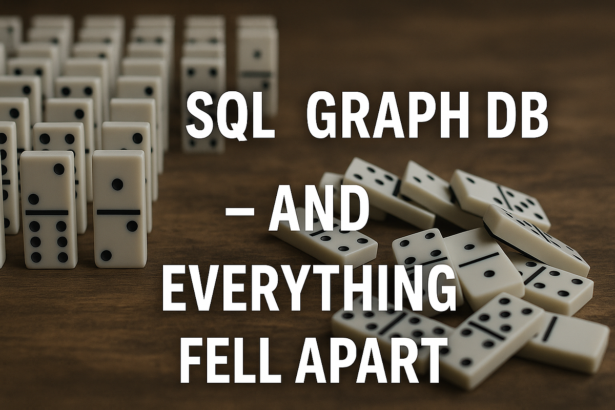 SQL Out, Graph DB In — And Everything Fell Apart | by Tech&Talk | Medium
