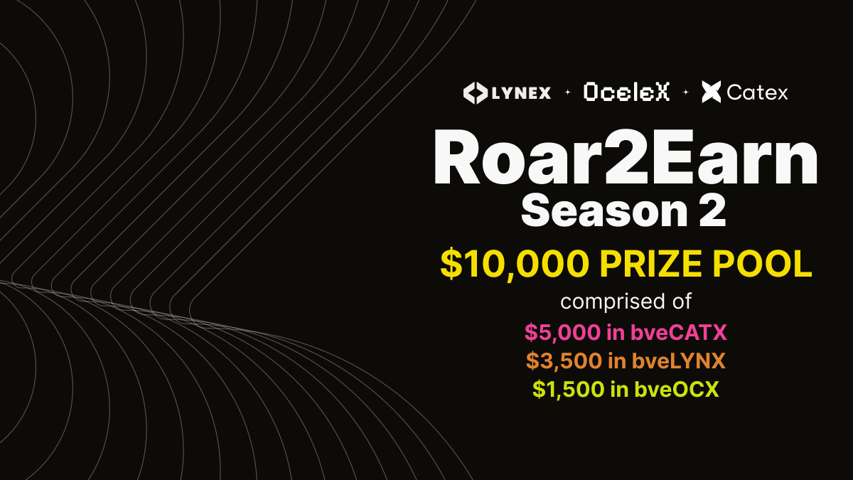 Roar2Earn: Season 2. Create. Share. Earn. Rule the MetaDEX… | by Lynex ...