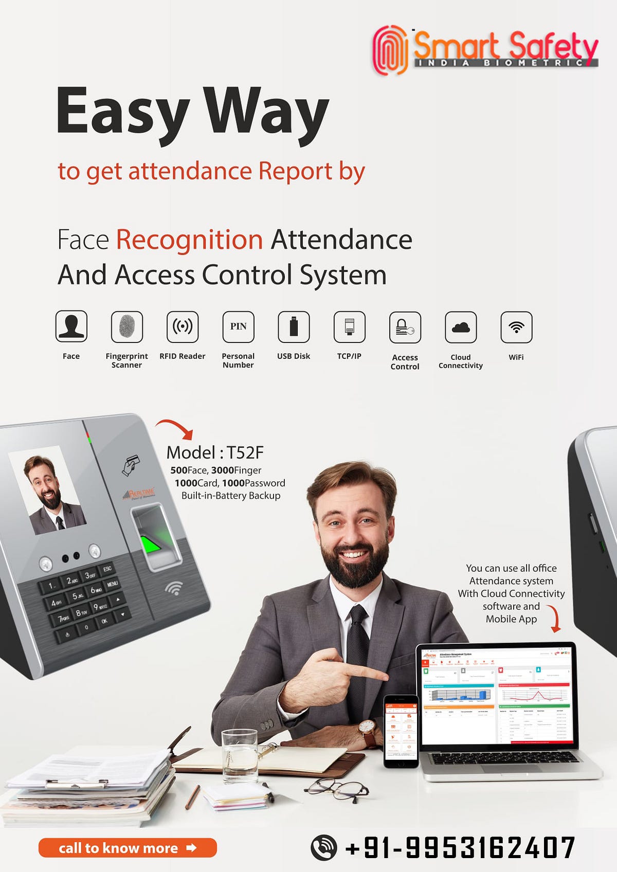 How Face Attendance system track your employees Time attendance ...