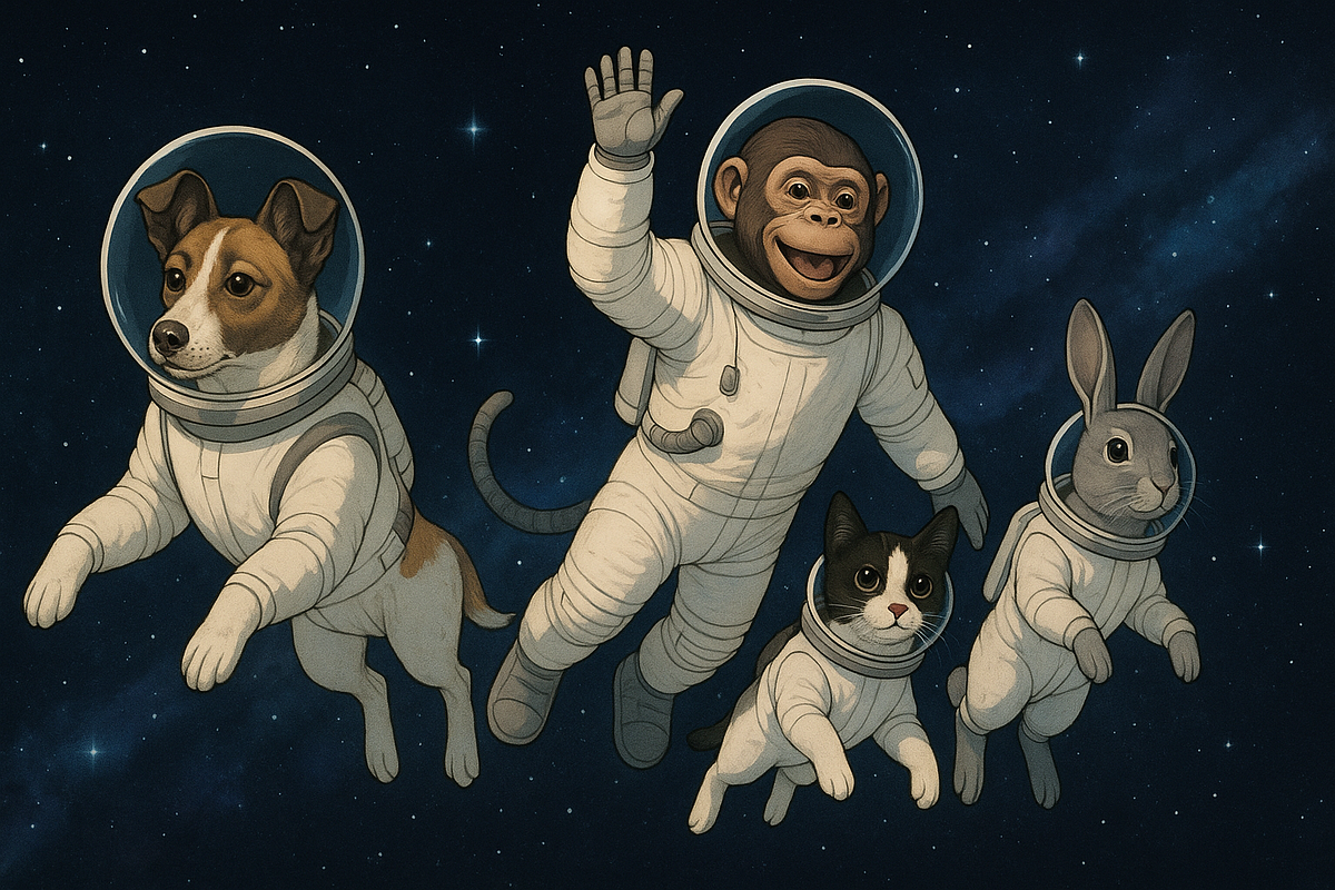 The Pioneers with Fur and Feathers: Animals Who Paved the Way to Space ...
