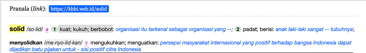 SOLID? SOLID SOLID SOLID!!!. SOLID memiliki arti kuat, kukuh… | by ...
