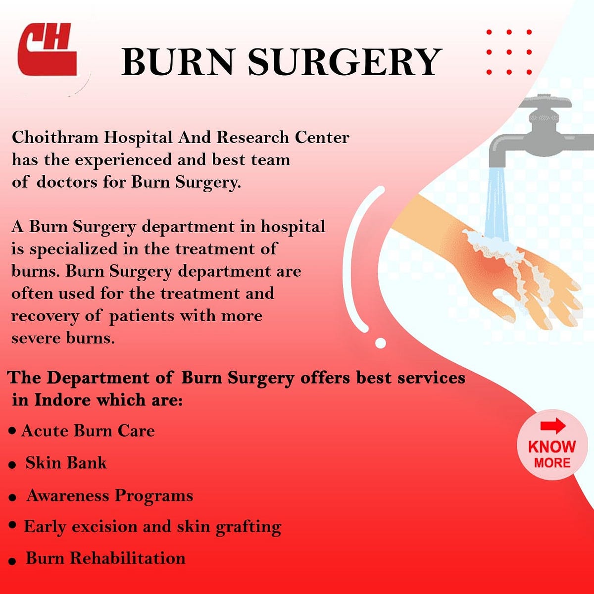 Best Burn Surgery Hospital in Indore | Choithram Hospital - CHOITHRAM ...