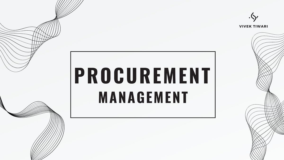 Project Procurement Management. PM Series — 14 Project procurement ...