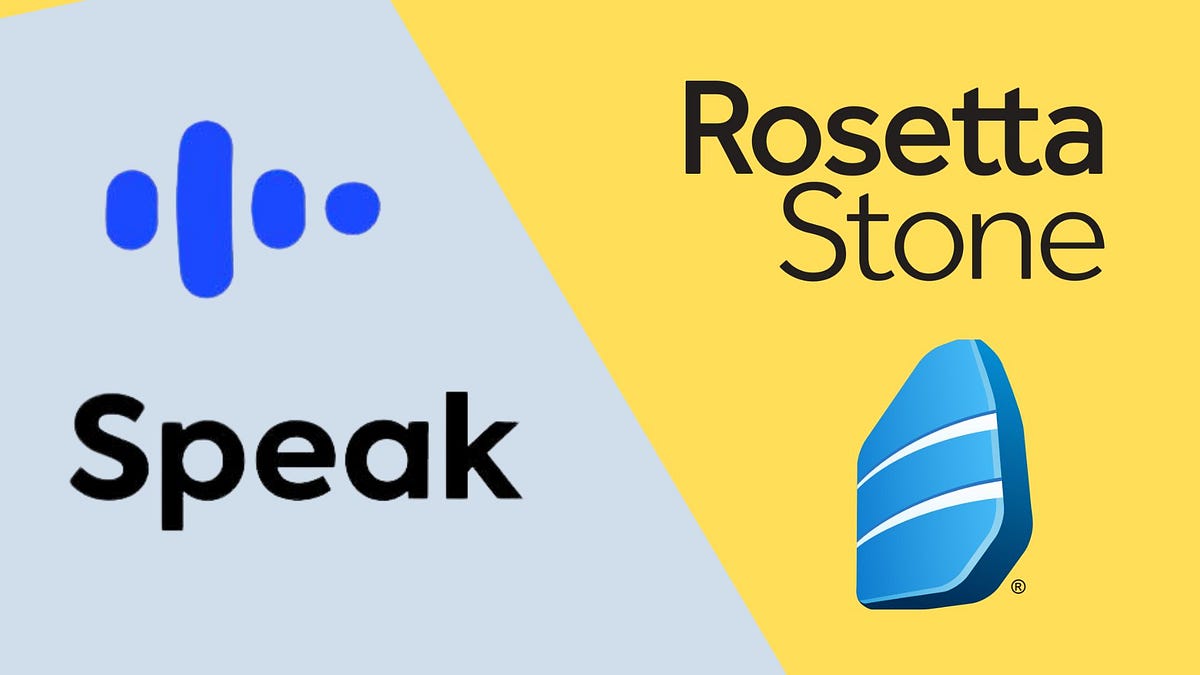 Speak vs Rosetta Stone: Which is Better? | Medium