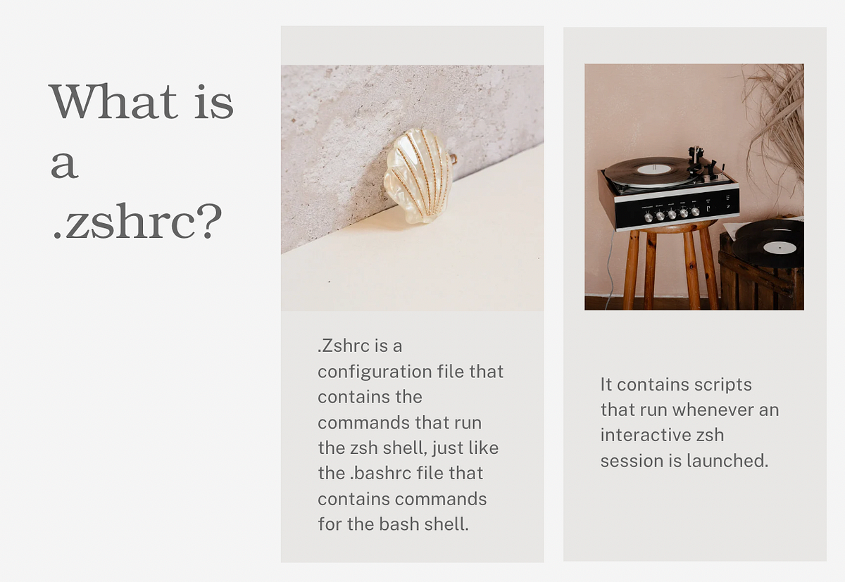 How to create a .zshrc in Mac - Snow Franco - Medium