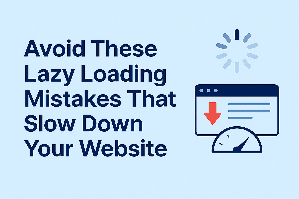 Avoid These Lazy Loading Mistakes That Could Slow Down Your Website (with Real Fixes) | Devmap
