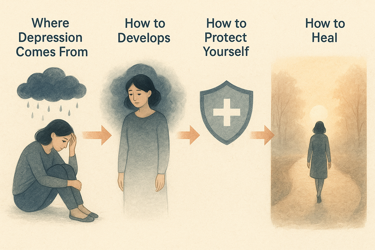 Depression: Where It Comes From and How to Heal | by Amara | Medium