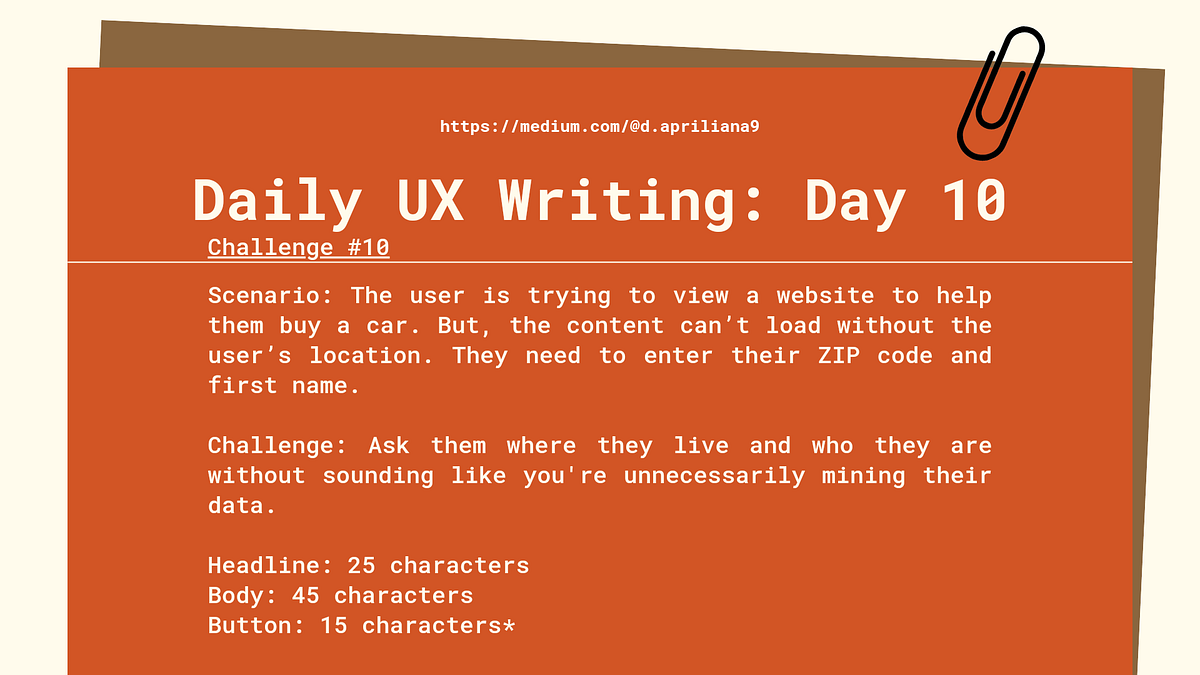 My Daily UX Writing Challenge: Day 10 - Location Coverage | by Dinar ...