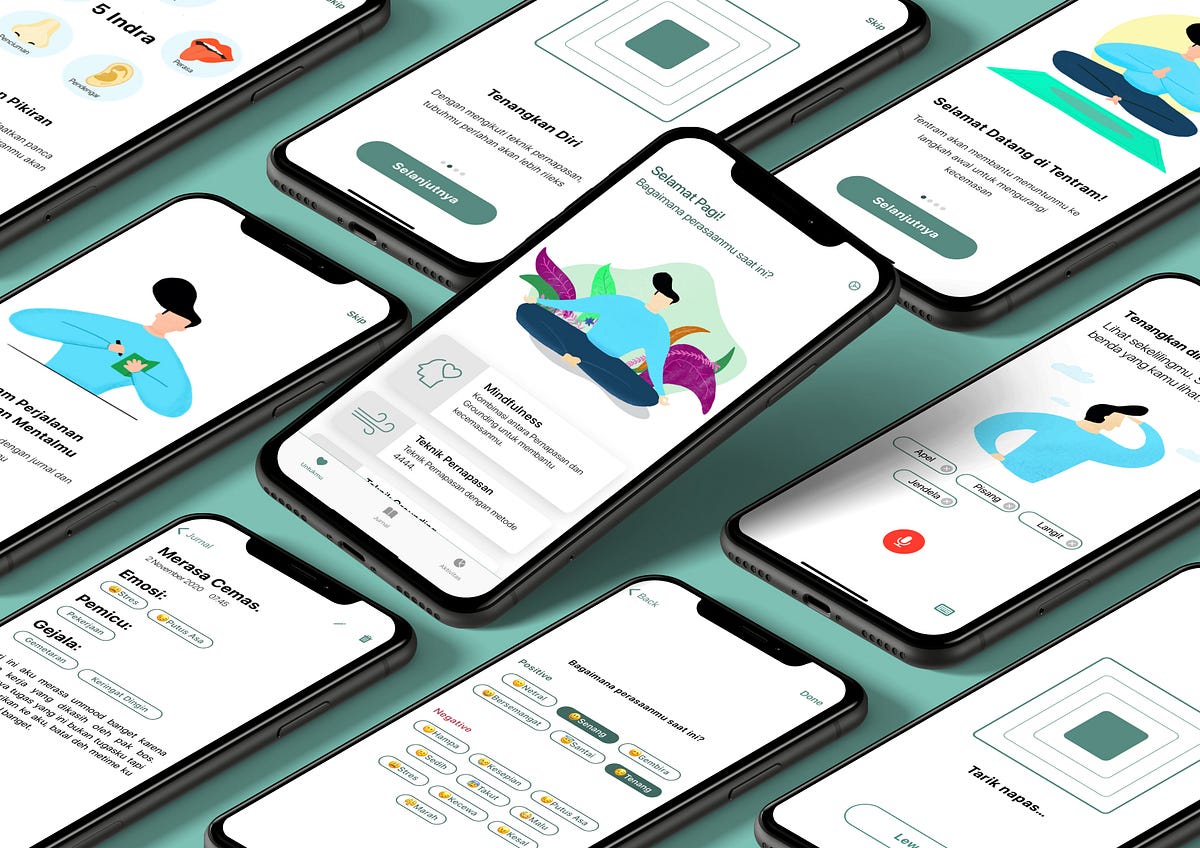 Tentram — Studi Kasus UX. Tenangkan Diri, Fokuskan Pikiran | by Kukuh Satria Putra | Medium