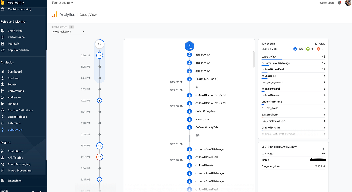 Enable Firebase DebugView mode on an Android device | by Bavneet Kaur | DeHaat